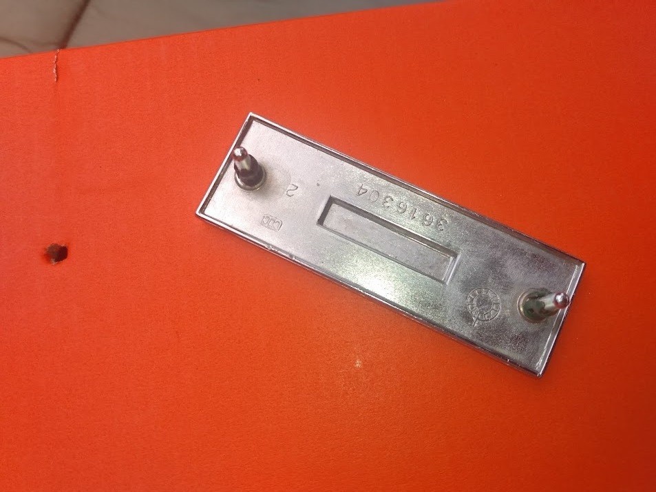 AMC AMX dash number #19111 1970 serial chrome badge emblem | eBay