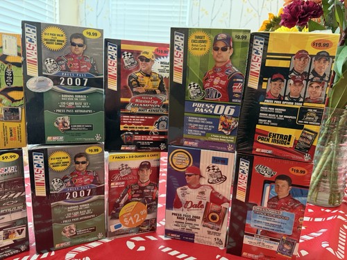 NASCAR Card Boxes 11 Of Them New | eBay