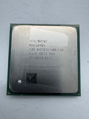 Cpu intel pentium 4 1.8a ghz/512/400/1.5v sl63x, skt 478 | eBay