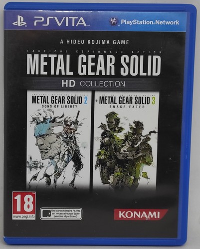 Metal Gear Solid HD Collection Jeu PS Vita Avec Notice K45 | eBay