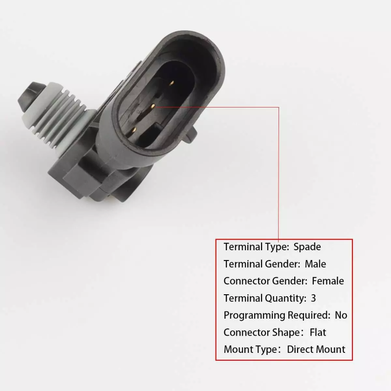 Fuel Pump Tank Vapor Vent EVAP Pressure Sensor AS302 16238399 Fits For ...