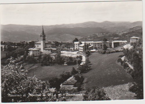 MASERNO DI MONTESE - MODENA - COUNTRY VIEW - POSTCARD NOT SHIPPED | eBay