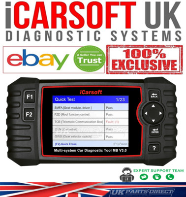 iCarsoft MB V3.0 - For MERCEDES Professional Diagnostic Tool - Official ...