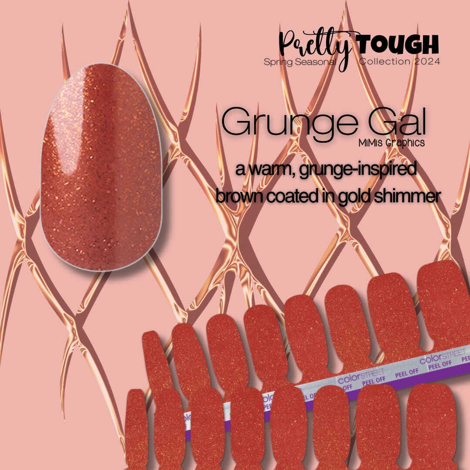 Pre-Order Color Street Spring 2024 Pretty Tough & MORE 2 Free Twosies w ...