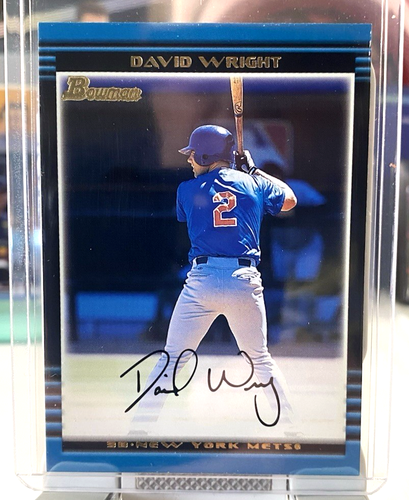 David Wright 2002 Bowman Baseball Rookie Card #38 NEW YORK METS | eBay