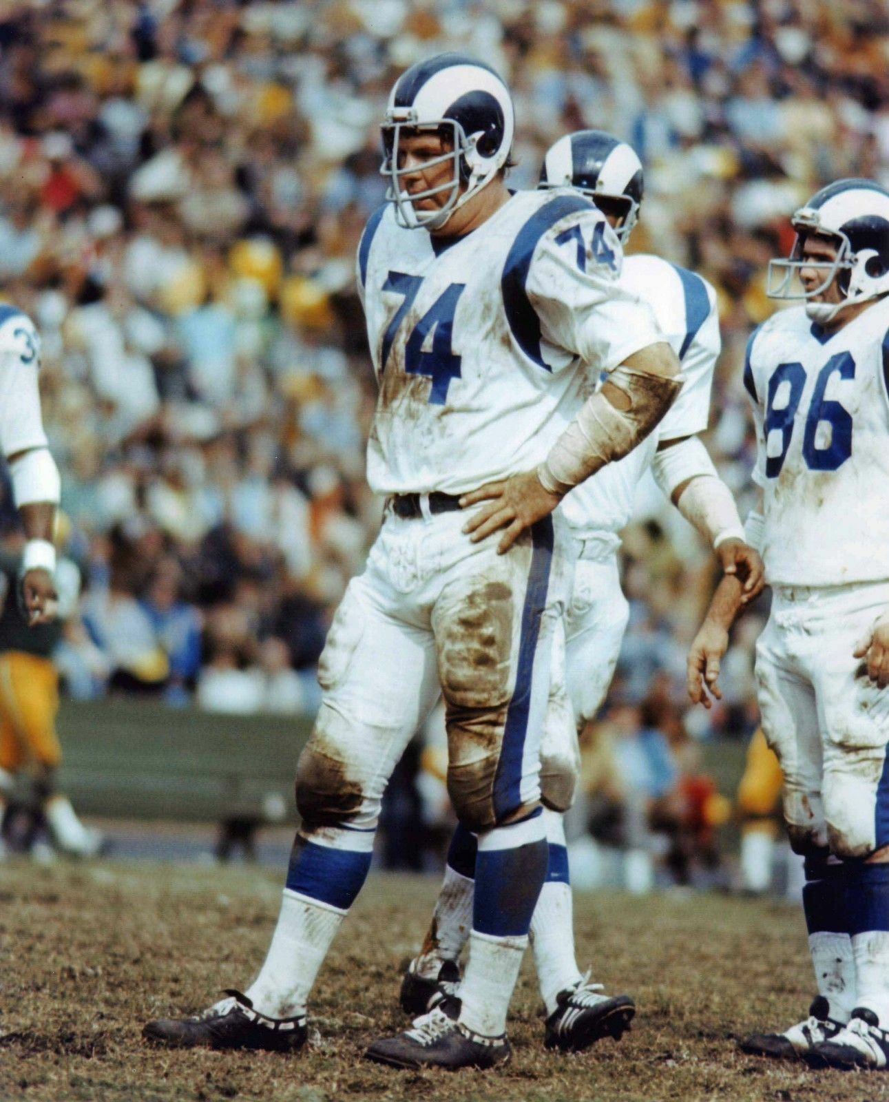 Merlin Olsen Los Angeles Rams 8x10 Picture Celebrity Print | eBay