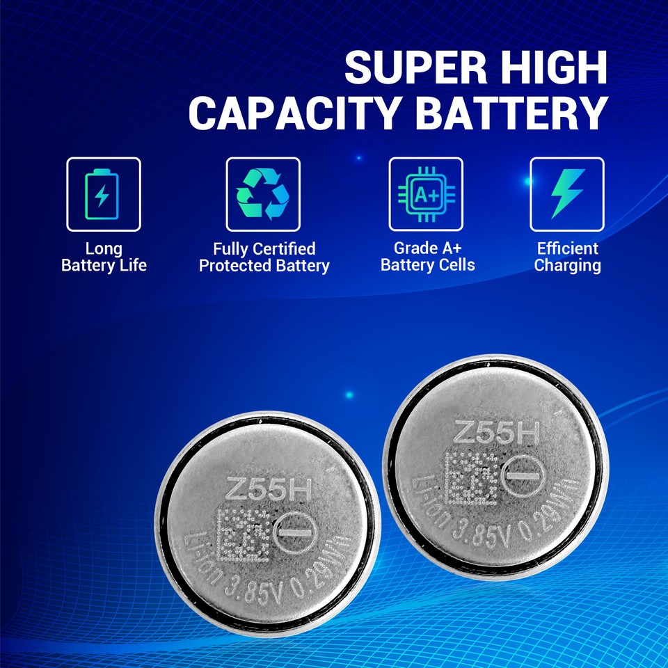 2pcs NEW ZeniPower Z55H for Sony WF1000XM4 XM4 Bluetooth Headset ...