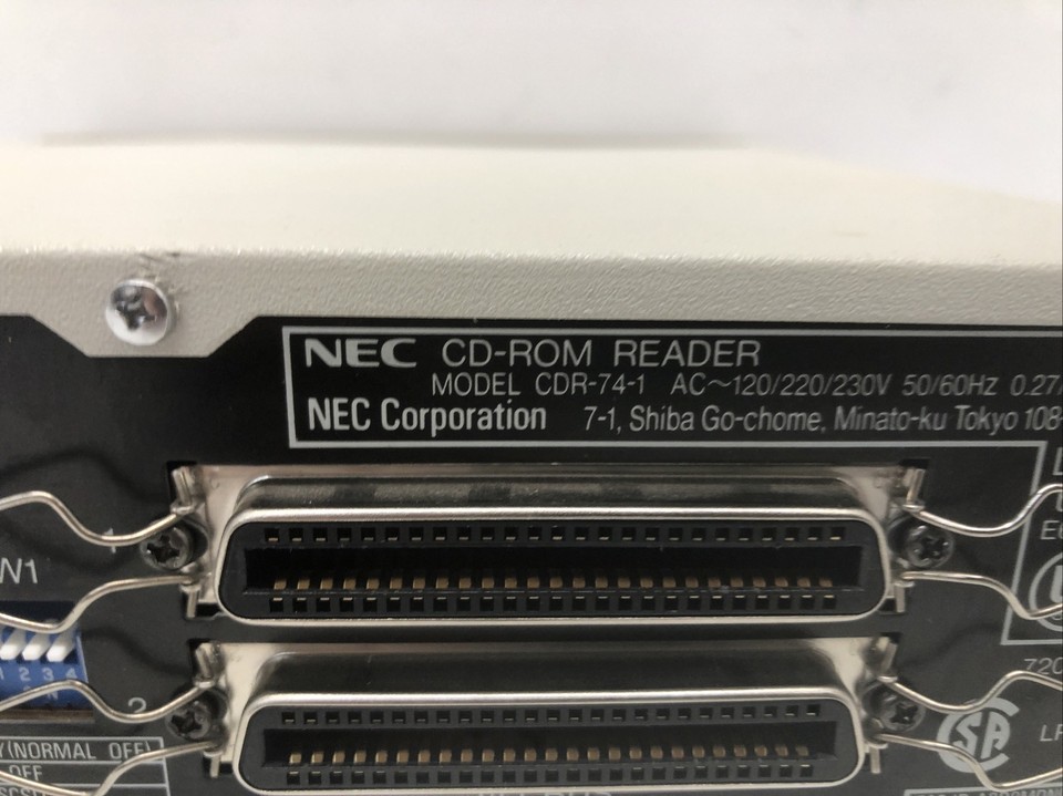 NEC Multispin CD-ROM READER CDR-74-1 | eBay