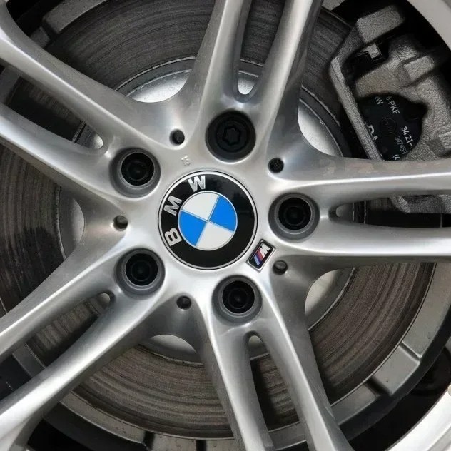Fit for BMW Set of 4 M Sport Alloy Wheel M Badges 36112228660 | eBay UK