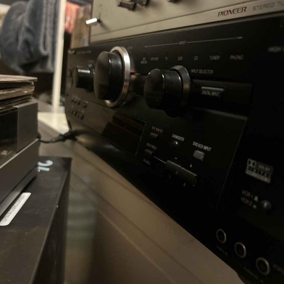 Panasonic SA-HE100 AV Control Receiver MOS-FET Dolby Digital Pro Logic ...