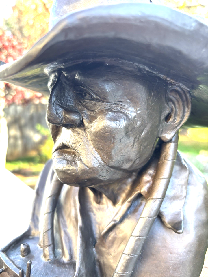 George Hallmark 1980 Bronze Sculpture Amazing Like His Prix de West ...