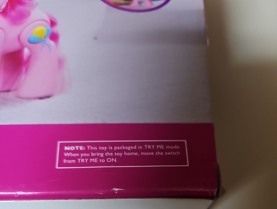 My Little Pony Pinkie Pie Walking Talking 8" Tall Pony Hasbro Figure ...