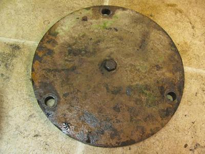 Minneapolis Moline MM M670 Gas Tractor Disc Brake Cover Plate 10A8345 ...