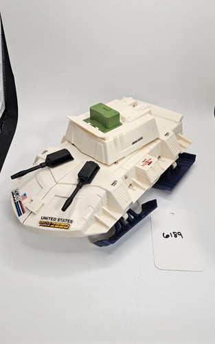 Vtg 1987 GI Joe Dominator Snow Tank Battle Force 2000 Hasbro Incomplete ...