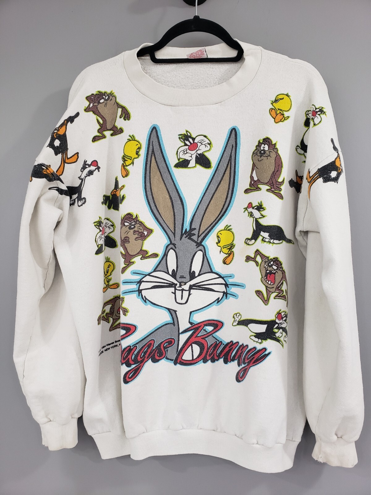 DOUBLE SIDED Vintage 90s Looney Tunes Crewneck Sweats… - Gem