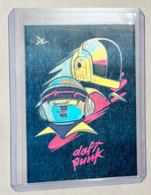 Daft Punk Platinum Plated Artist Signed Electronic Music Icons Trading ...