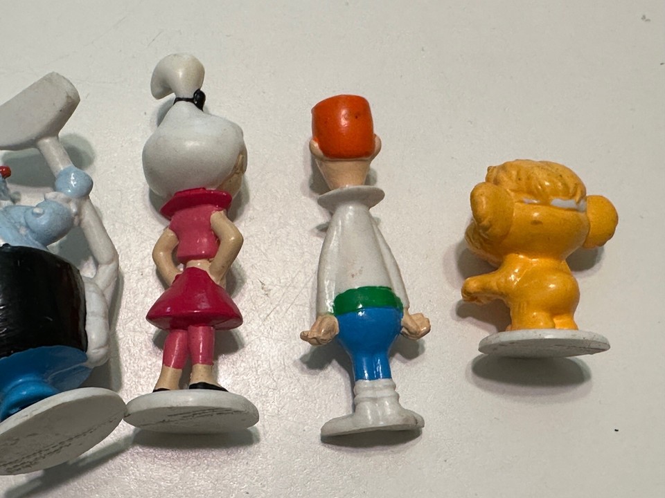 Vintage 1990 APPLAUSE JETSONS PVC FIGURES Squeep Jane Elroy Judy George ...