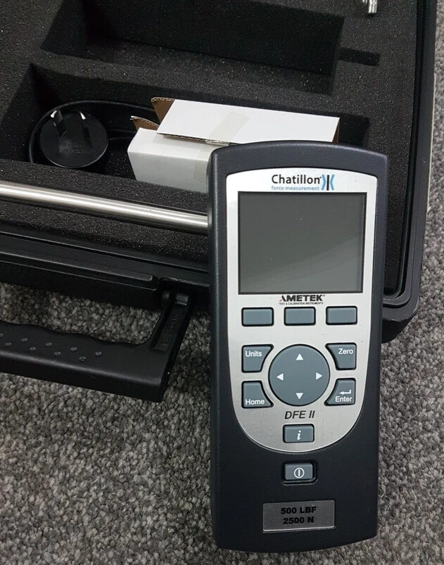 New Ametek Chatillon Digital Force Measurement Gauge DFE2-500 - 500lbf ...