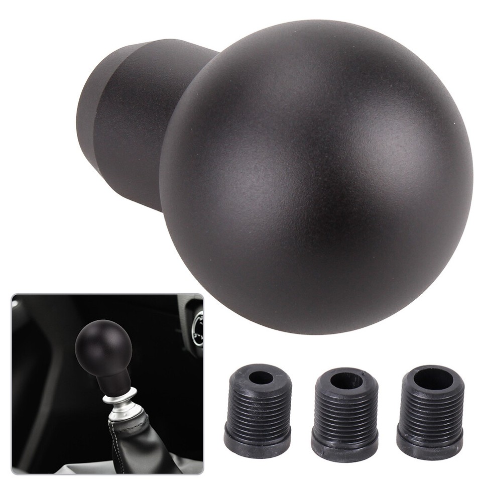 Aluminum JDM Round Ball Shift Knob Universal Shifter Manual MT Gear | eBay
