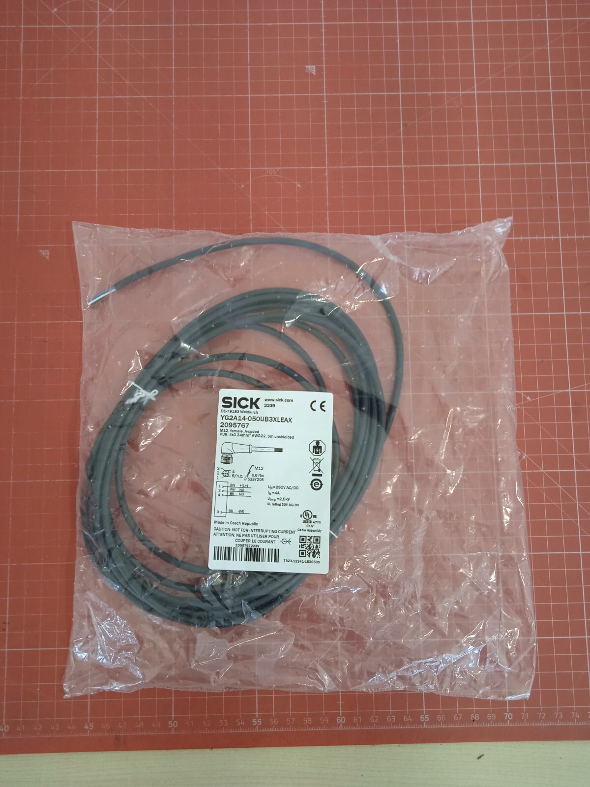 SICK YG2A14-050UB3XLEAX 2095767 20957672239 Steckverbinder _0.16_5 ...