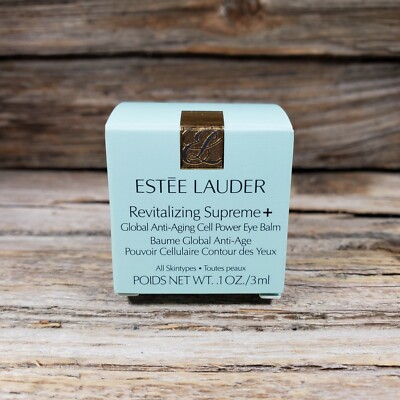 ESTEE LAUDER Revitalizing Supreme Cell Power Eye Balm Travel Size 3ml ...