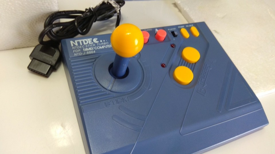 NTDEC Nintendo Joy Stick Turbo Jr NTD-J8864 For Family Computer Video ...