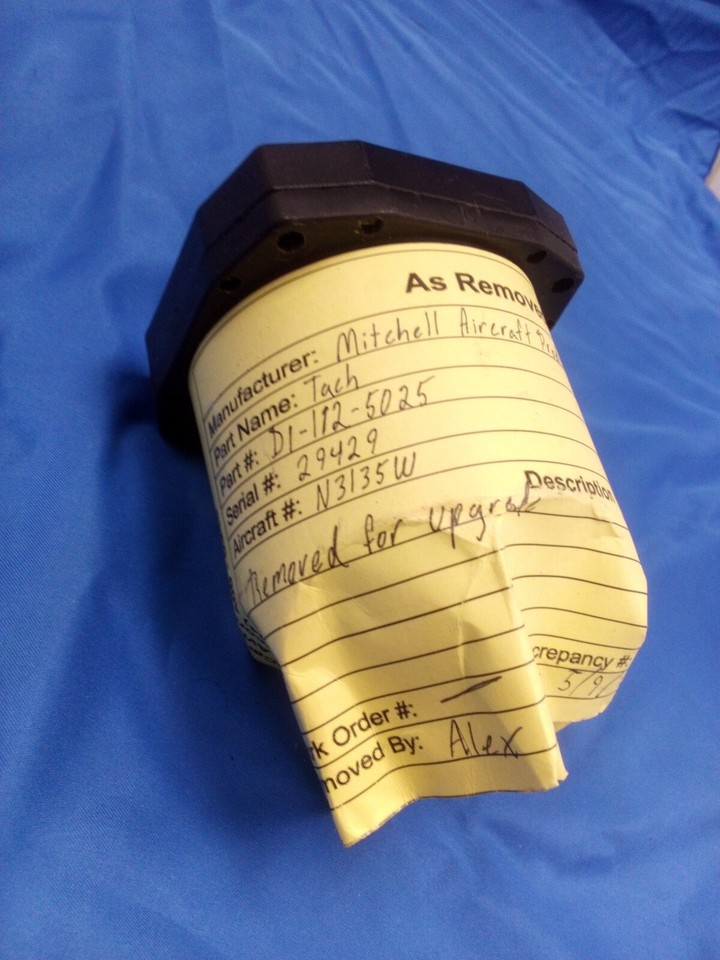 Mitchell Mechanical Recording Tachometer PN D1-112-5025 | eBay