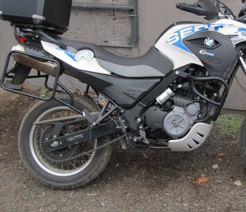 For BMW G 650 GS Side Carriers BMW F650GS Luggage Rack Side Case ...