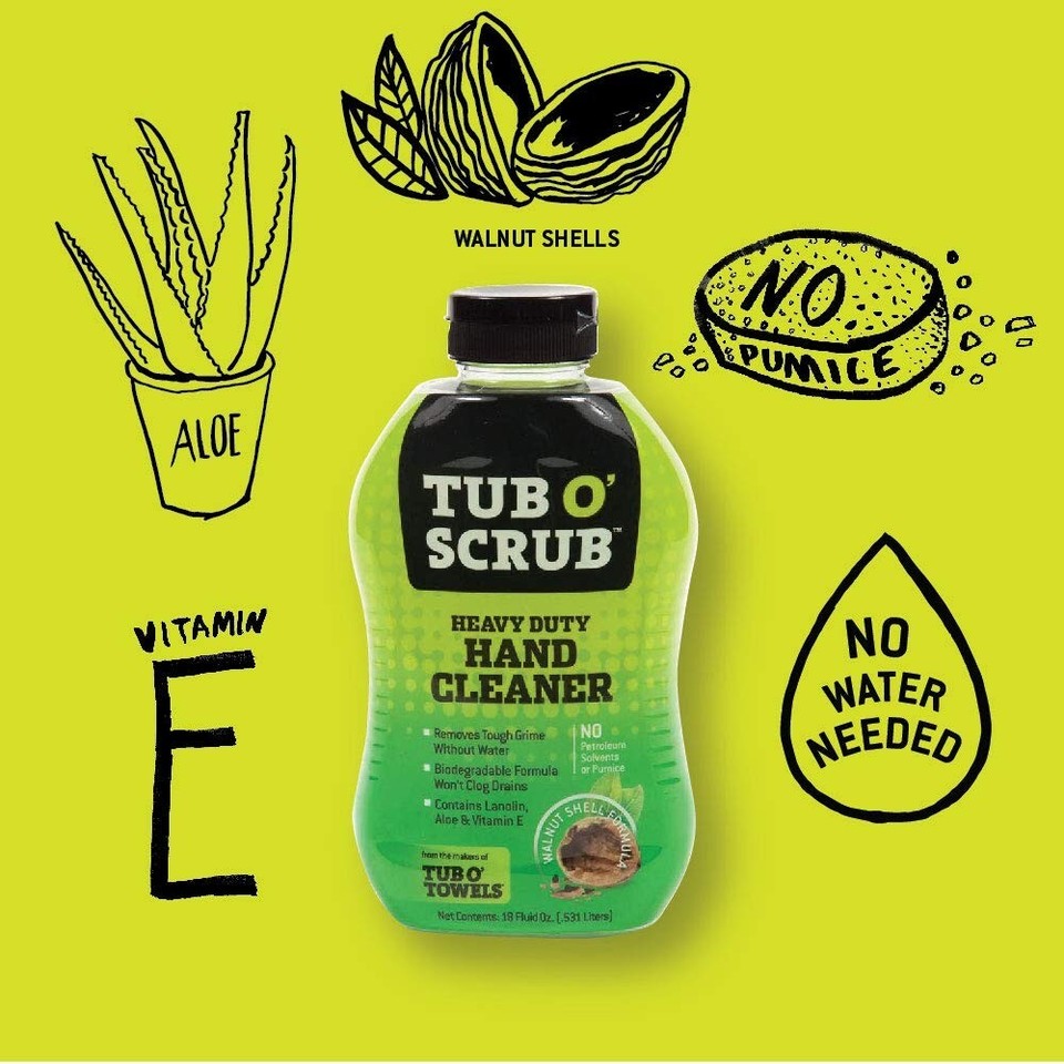 Tub O Scrub TS28 (4)Heavy Duty Hand Cleaner With Aloe & Lanolin-Hand ...