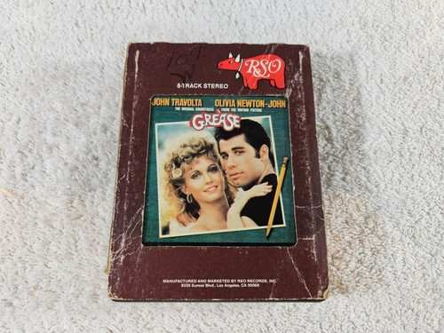 Grease- Original Movie Soundtrack 8-Track Tape. Please read! | eBay