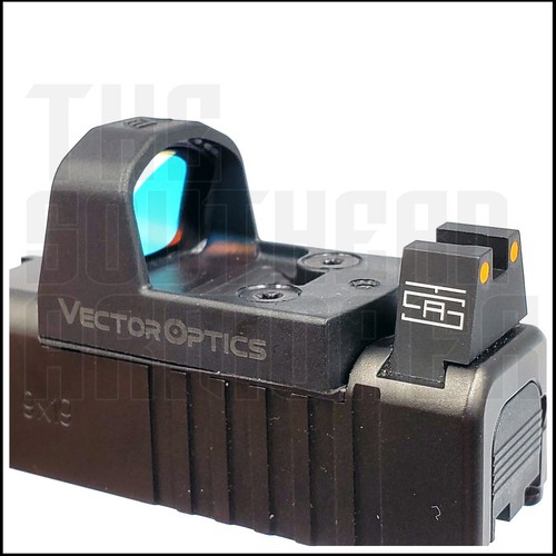 VECTOR OPTICS MICRO RED DOT SIGHT FOR GLOCK 48 MOS 43X MOS RMSc ...