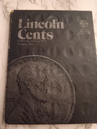 Complete 1941 - 1974 Whitman Lincoln Cent Coin Penny Book avg ...