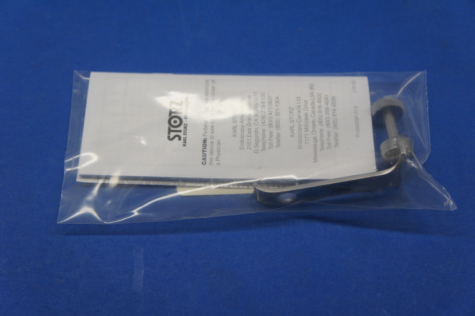 Karl Storz 219903 Blade for Fisch Glomus Retractor 219900 10mm X 66mm 2 ...