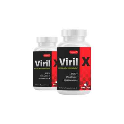 2 Pack - Viril X - Virilx Booster Pills for Men, Virilxtend Male ...