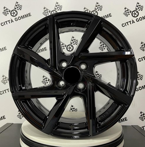 4 Compatible Alloy Wheels ABARTH 500 17" MSW ITALY BLACK | eBay
