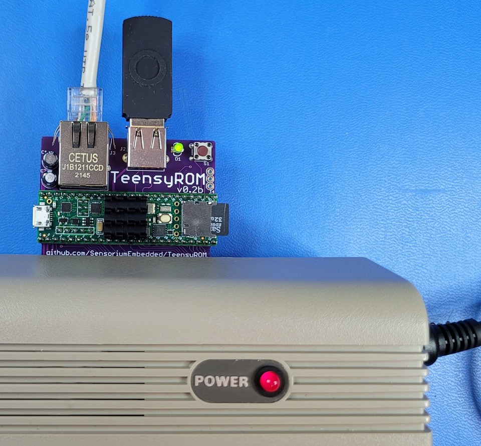 TeensyROM Cartridge for Commodore 64/128: MIDI, Fastload, Emulation ...