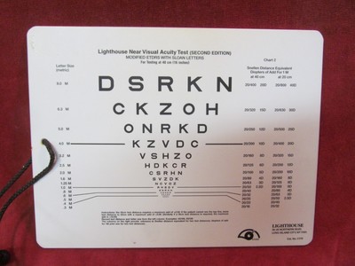 Projectors & Charts - Visual Acuity Chart