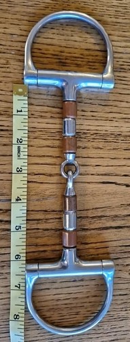 D Ring Bit Copper Roller Snaffle 6” (J) | eBay