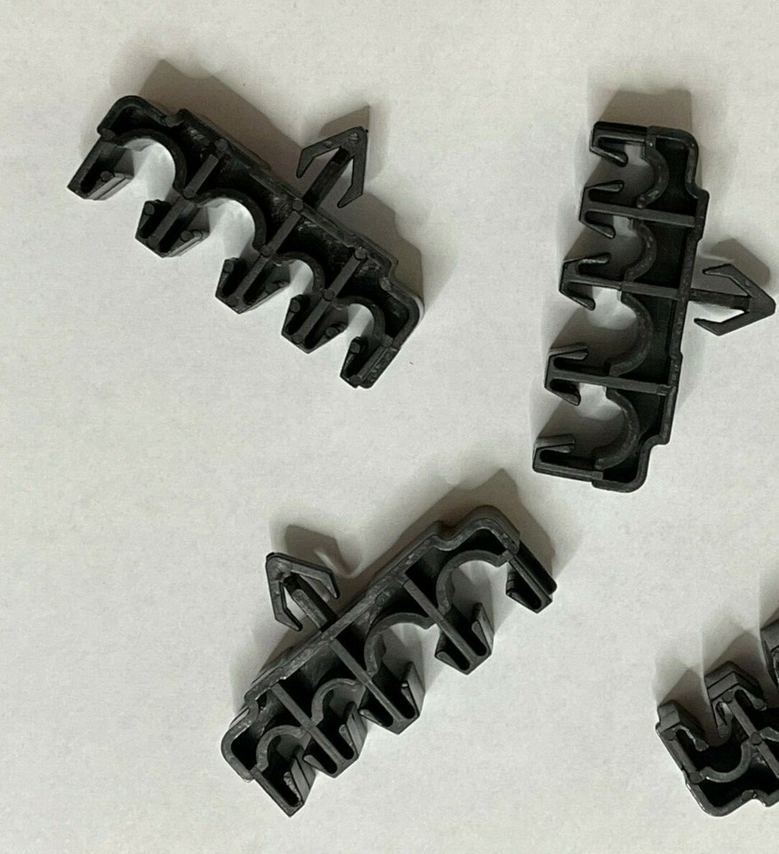Multi Plastic Brake Line Pipe Mounting Holder Clips 5mm 8mm 3/16” 5/16 ...