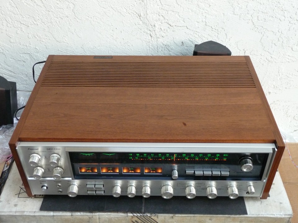 Vintage Sansui QRX-5500 Stereo Quadraphonic Receiver Amplifier Serviced ...