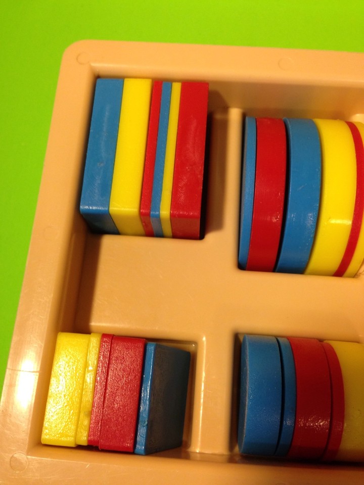 ASCOBLOC IDEAL MATH FRACTIONS BUILDING BLOCKS Made In France ...