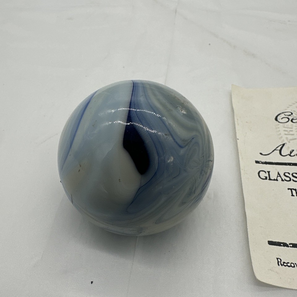 Vintage Blue And White Swirl Glass Gear Shift Knob Rat Hot Rod 2 ...