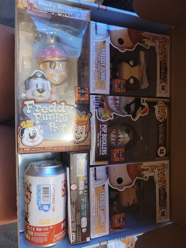 Funko Funtastic Voyage Box of Fun Fundays 2024 Pop Bucklers Full Box ...