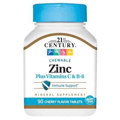 Zinc Chewable with C & B6 Cherry Chew 90 Tabs | eBay
