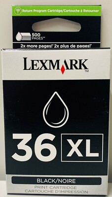 New Genuine Lexmark 36XL Ink Cartridge X Series X5650es X6675 Z Series ...