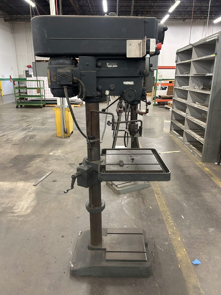 Clausing 2275 20" 1.5HP Variable Speed Floor Drill Press | eBay
