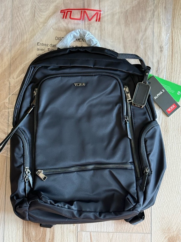 Tumi V1309 Womens Black Voyageur Celina Backpack Black & Gunmetal ...