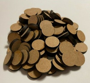 Wooden MDF discs / circles - 5mm / 10mm / 15mm diameter (3mm thick) | eBay