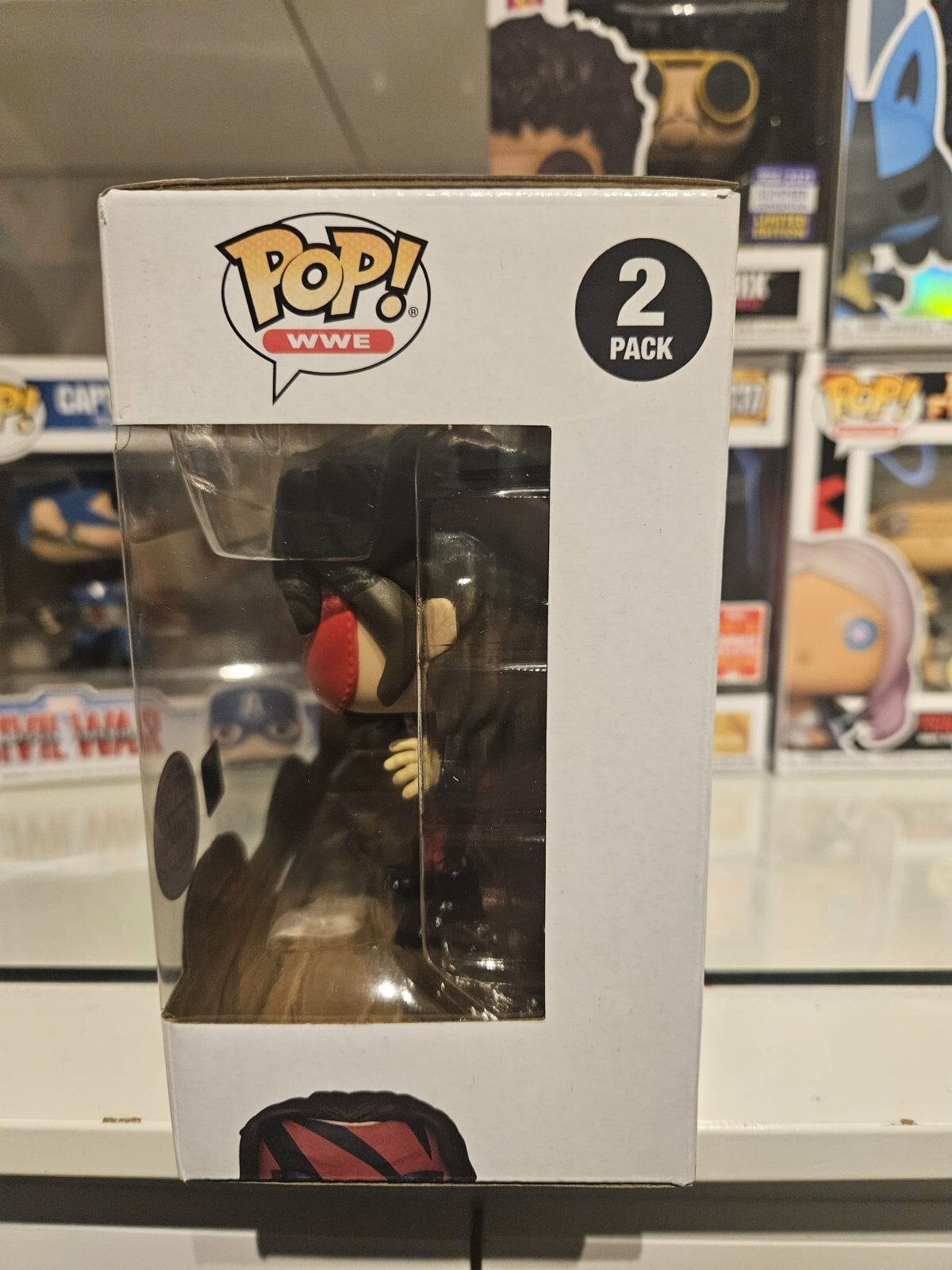 Funko Pop Vinyl WWE Edge and Kane 2 Pack Special Edition Rare AEW ...