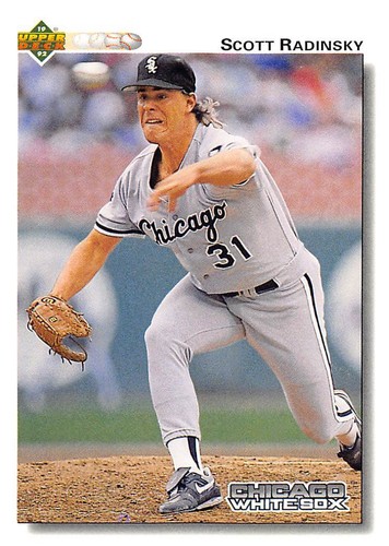 Scott Radinsky 1992 Upper Deck 594 Chicago White Sox BASEBALL Card | eBay
